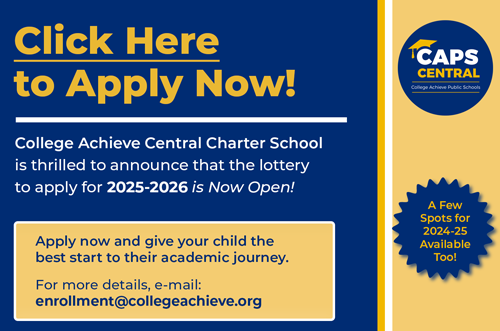 Enrollment – College Achieve Central Charter School